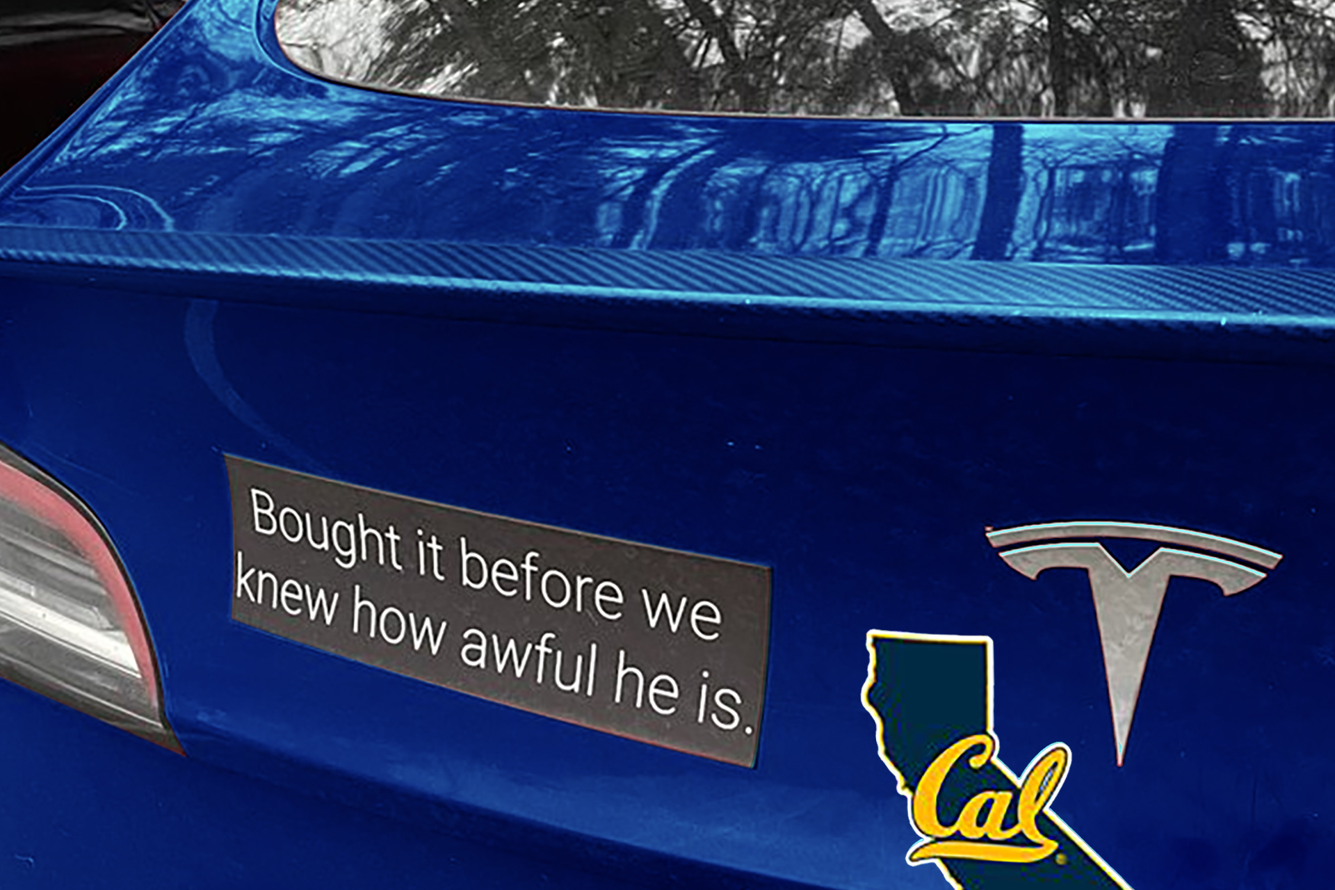 Cal outfits its Tesla equipment fleet with those “Bought it before we ...